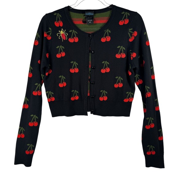 Riverdale | Sweaters | Riverdale Cherry Cardigan Sweater Beetle Knit ...